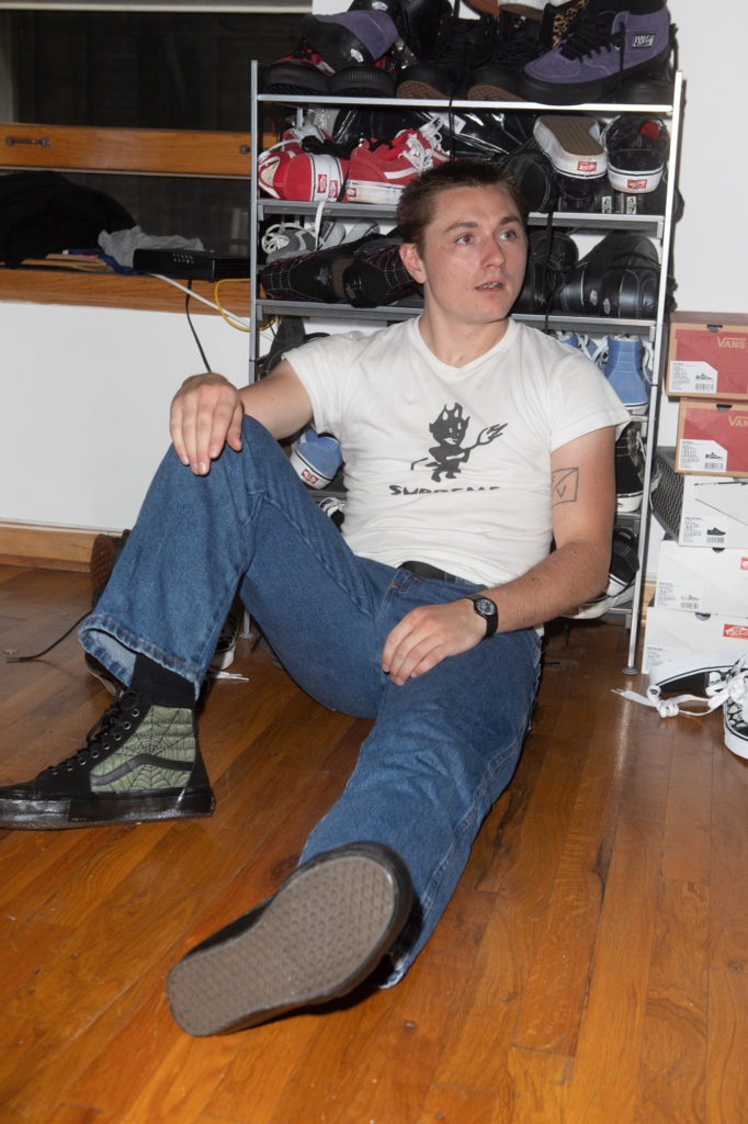 Vans Skate Team Member Ben Kadow s Sk8 Hi Blends Classic And