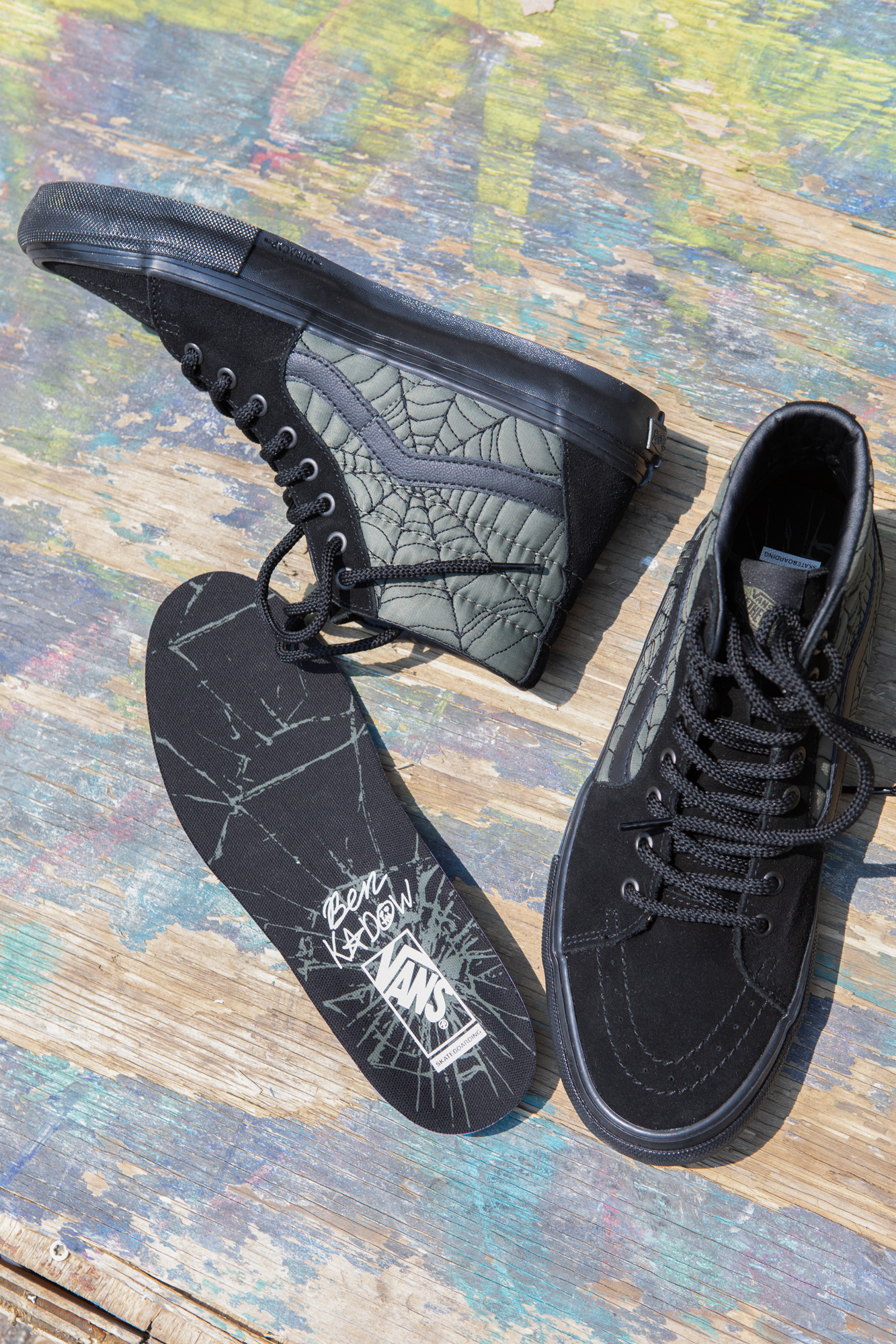 Vans Skate Team Member Ben Kadow’s Sk8-Hi Blends Classic and ...